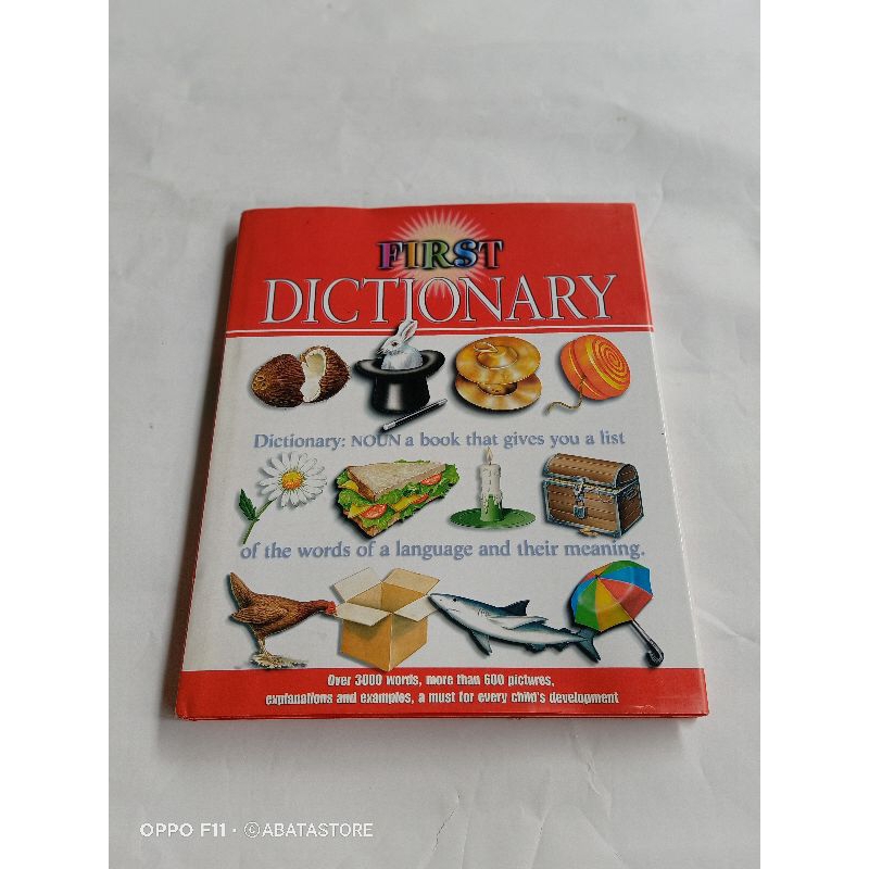 Jual BUKU FIRST DICTIONARY NOUN A BOOK THAT GIVES YOU A LIST | Shopee ...