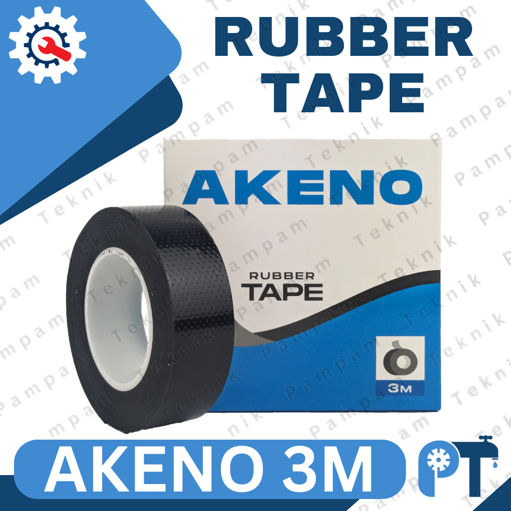 Jual Isolasi satelit anti air Akeno 3 meter - Rubber tape 3m - Lakban ...