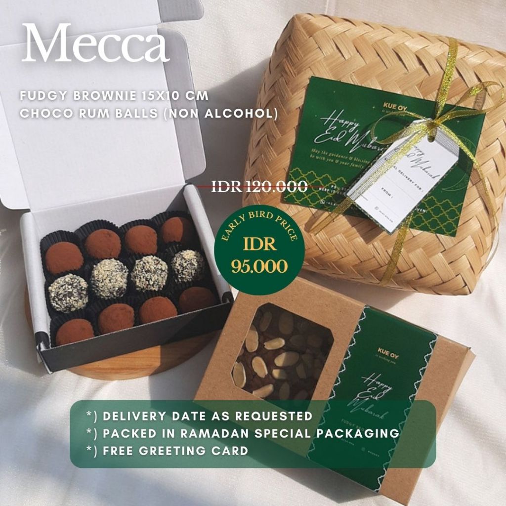 Jual BUKA PUASA HAMPERS / PARCEL IDUL FITRI - Coklat Brownies (Halal ...