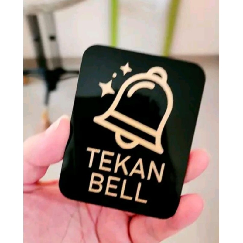 Jual TULISAN BELL RUMAH / TEKAN BELL | Shopee Indonesia
