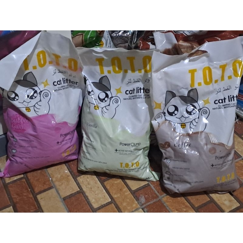 Jual Toto Cat Litter pasir kucing 5 liter | Shopee Indonesia