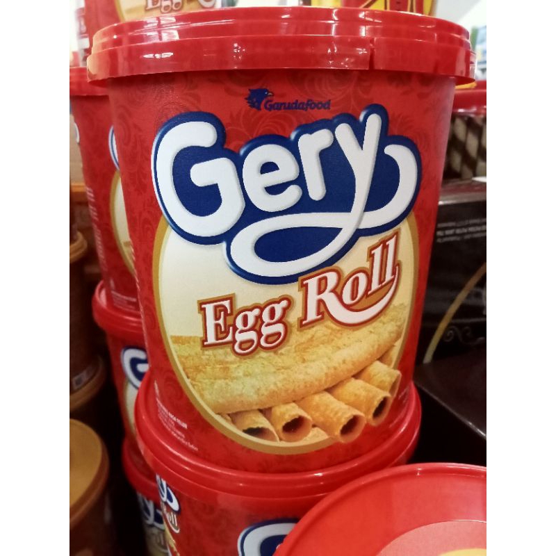Jual Gery Egg Roll/Butter Cookies/Wafer Roll | Shopee Indonesia