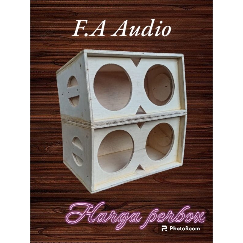 Jual Box Speaker Line Array 6 Inch Double | Shopee Indonesia