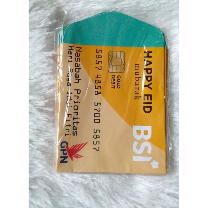 Jual NEW!! Amplop Lebaran Seri ATM (1 pack isi 10pcs) | Shopee Indonesia