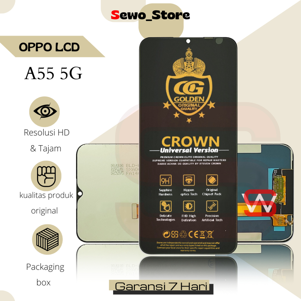 Jual LCD TOUCHSCREEN OPPO A55 5G / A56 5G / A53S 5G / REALME V11 5G ...