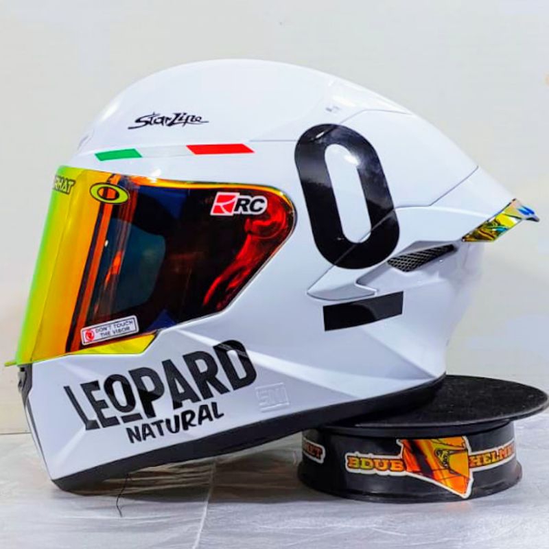 Jual Helm full face TTC | TT COURSE kbr paket ganteng | Shopee Indonesia