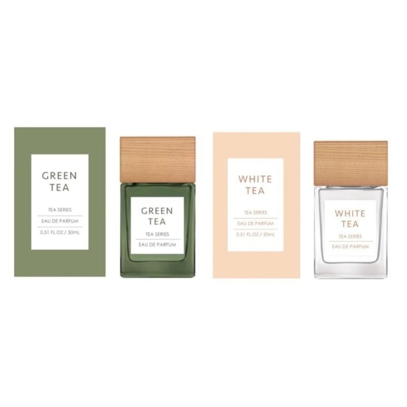 Jual MINISO Parfume Tea Series EDP 50ml White Tea Green Tea | Shopee ...