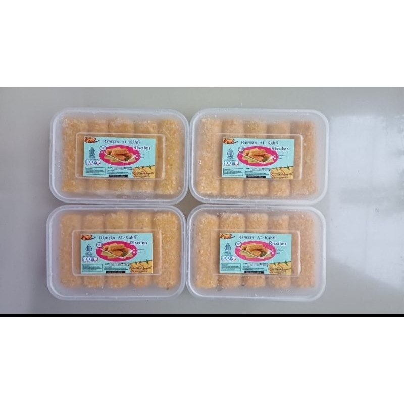 Jual Cemilan Risoles Risol Smoked Beef Mayo Mayones isi 10 Ramzan Al ...