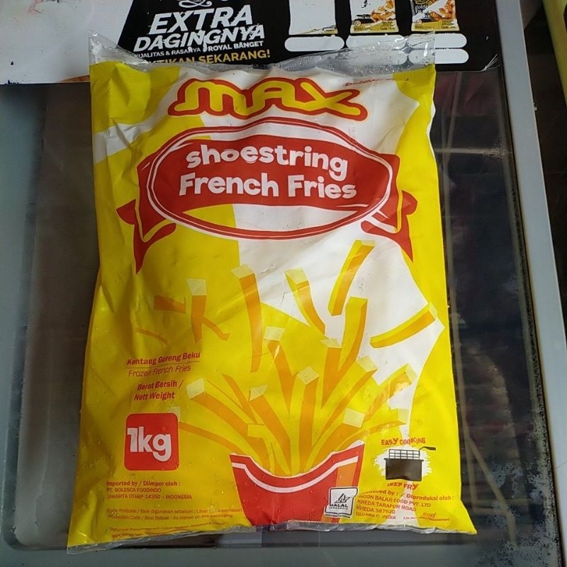 Jual Max Kentang Shoestring 1 kg | Shopee Indonesia