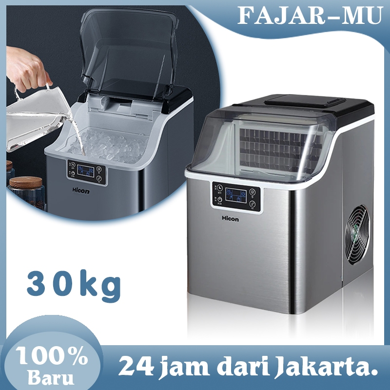 Jual Mesin Es Balok Mini Ice Maker Machine 30kg Mesin Es Batu Alat ...