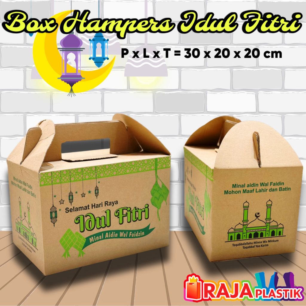 Jual Box Parcel Hampers Idul Fitri / Box Parcel Hampers Lebaran ...