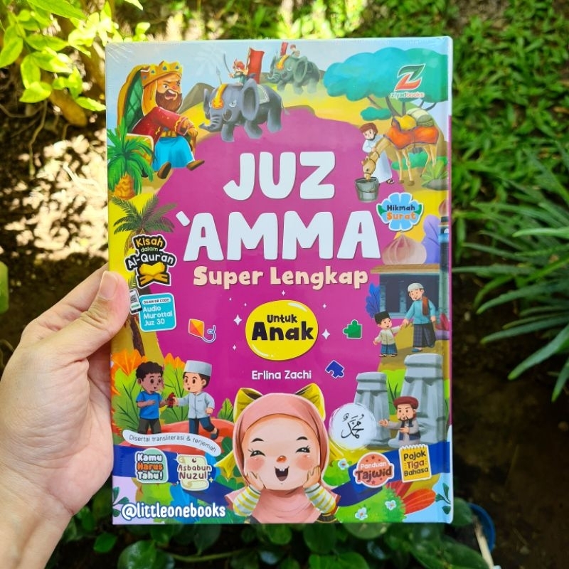 Jual JUZ AMMA SUPER LENGKAP UNTUK ANAK / buku anak Islam / Al Qur'an Juz 30 / ziyad books buku ...