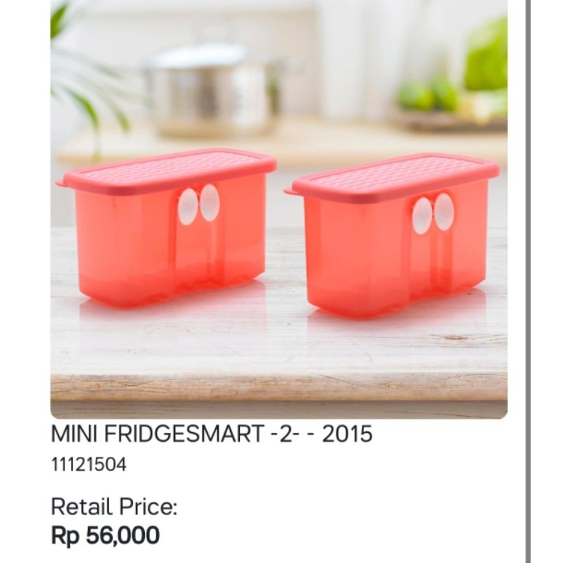 Jual Tupperware Mini Fridgesmart 350ml | Shopee Indonesia