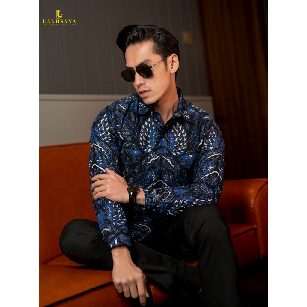 Jual Lakhsana Batik Tulis Motif Sena - Kemeja Batik Tulis Premium ...