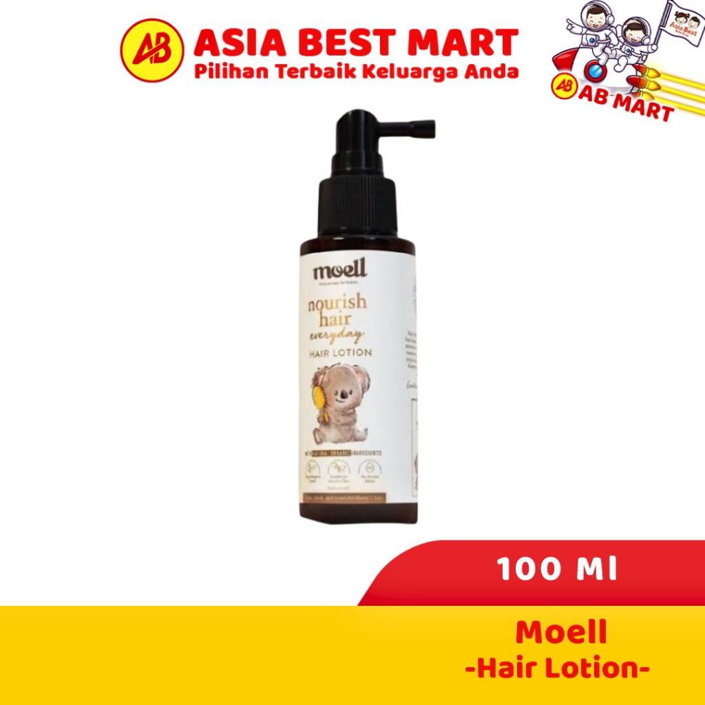 Jual Moell Nourish Hair Everyday - Hair Lotion Anak 100 Ml | Shopee ...