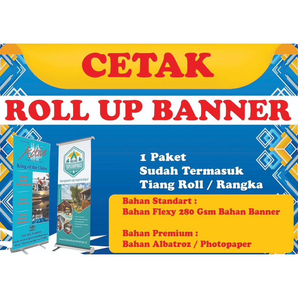 Jual Cetak Roll Up Banner | Shopee Indonesia Jual Cetak Roll Up Banner | Shopee Indonesia