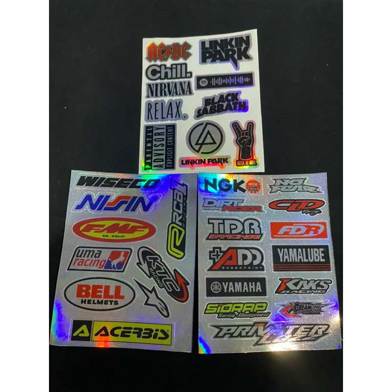 Jual sticker logo hologram-sticker logo cutting-sticker pack logo ...
