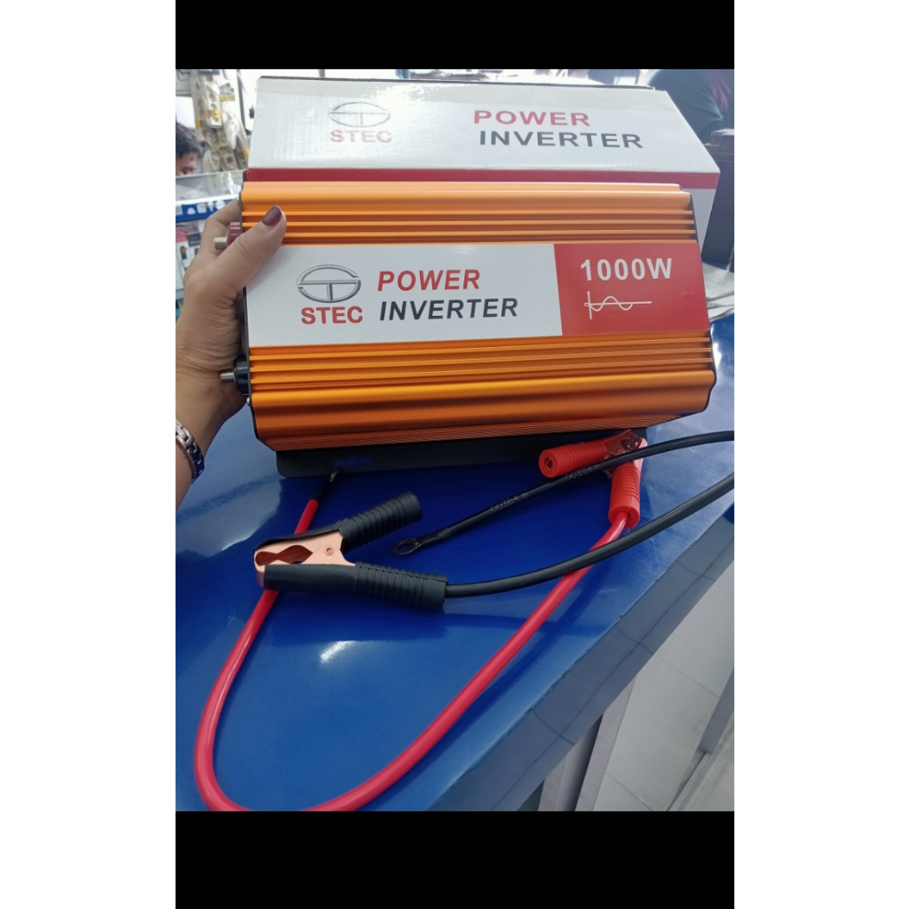 Jual POWER INVERTER MERK STEC 1000W PSW (PURE SINE WIVE) | Shopee Indonesia