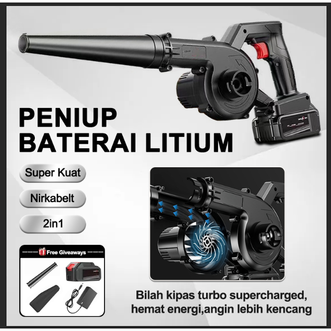 Jual 21V Blower Mesin Blower Tangan Baterai Cordless/Mesin Blower ...