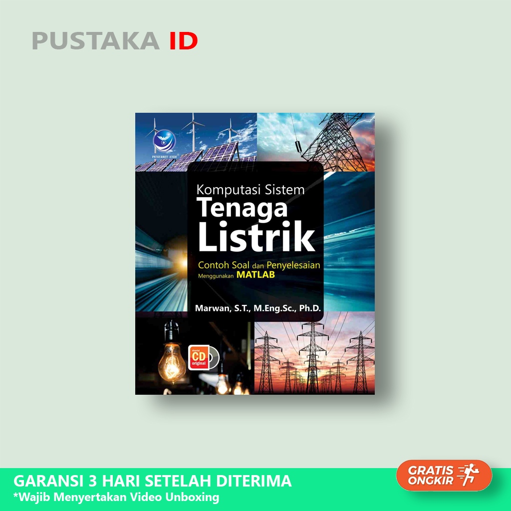 Jual Buku Komputasi Sistem Tenaga Listrik, Contoh Soal Dan Penyelesaian ...