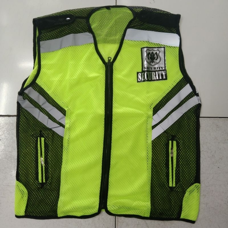 Jual Rompi Security Rusuk Lis Hitam-Rompi Security Mesh Rusuk-Rompi ...