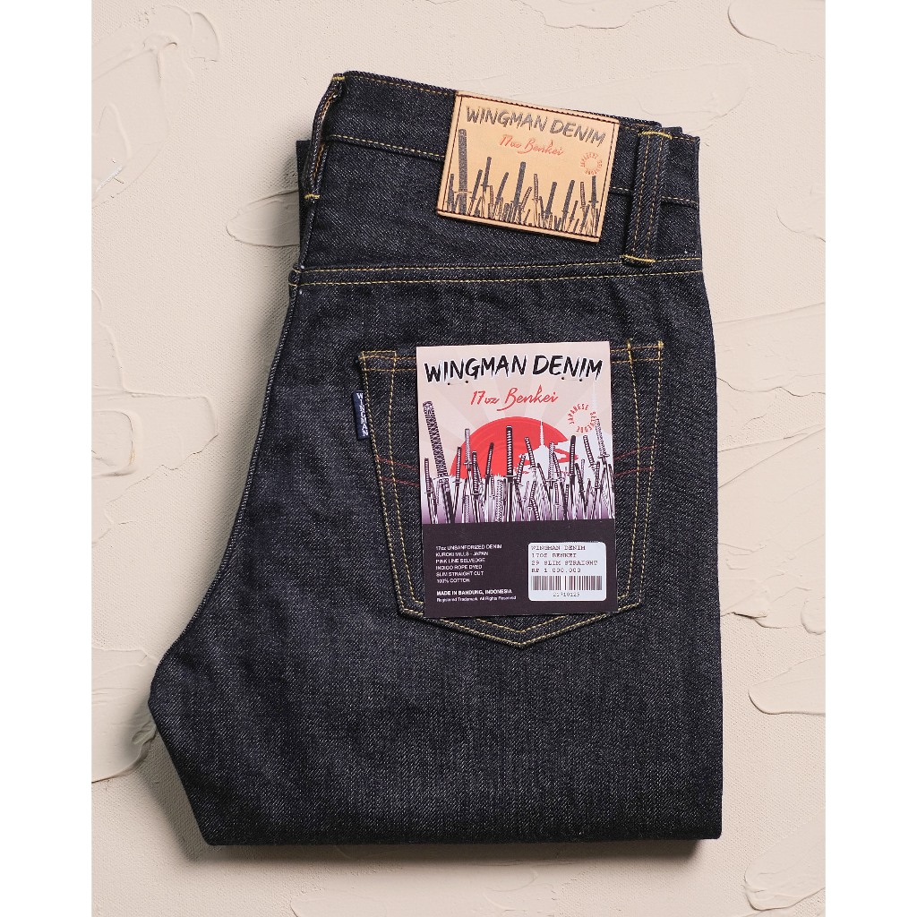Jual WINGMAN DENIM - BENKEI 17oz | Shopee Indonesia