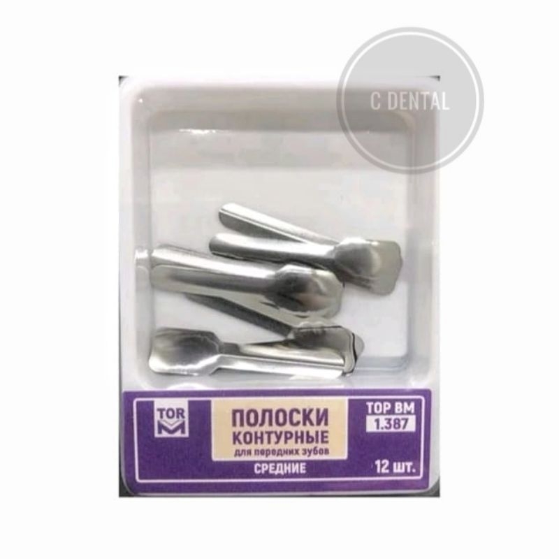 Jual [12 Pcs] Dental Anterior Matrix Proximal Strip Composite Veneer ...