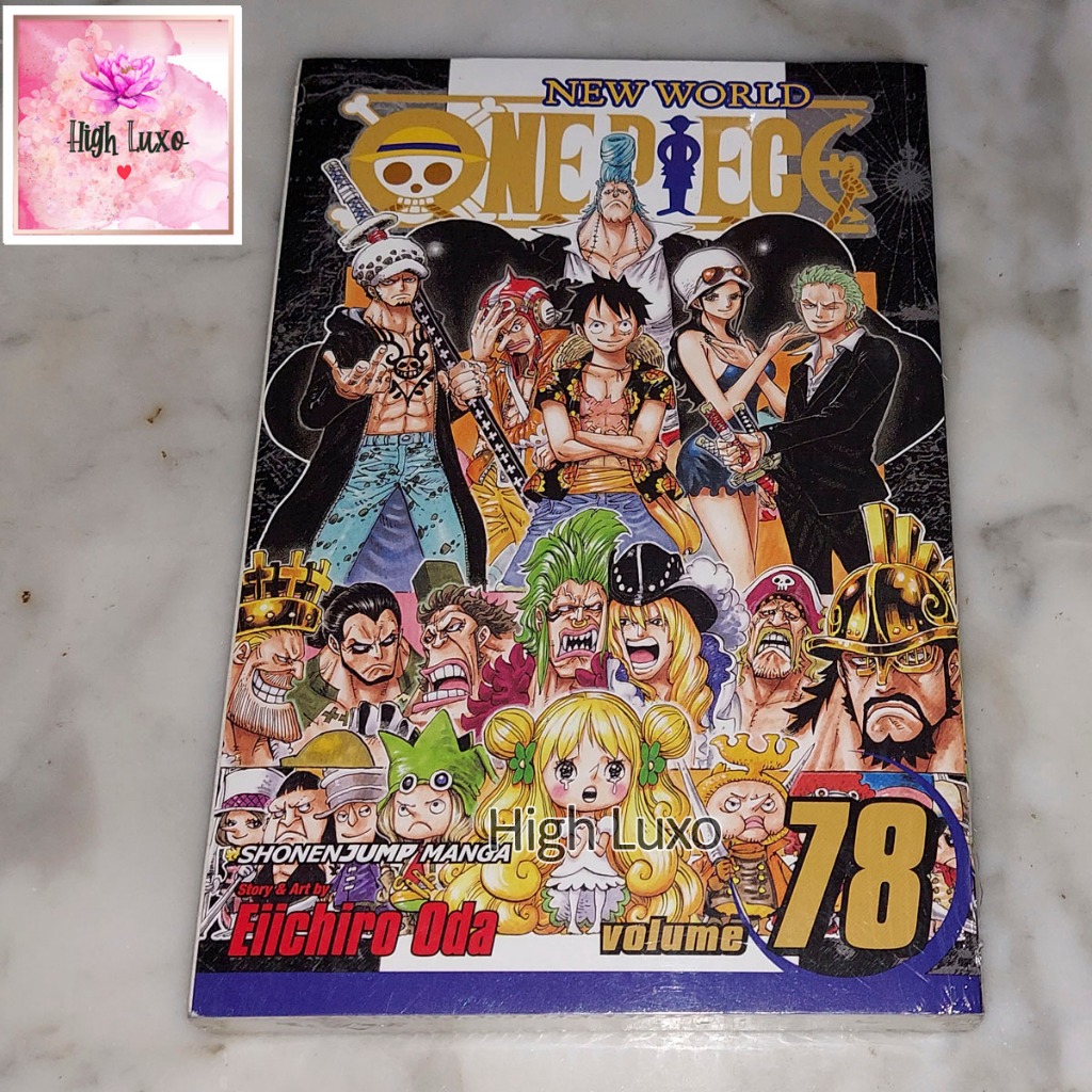 Jual Buku Komik New World One Piece Vol 78 Comic English Book Impor ...