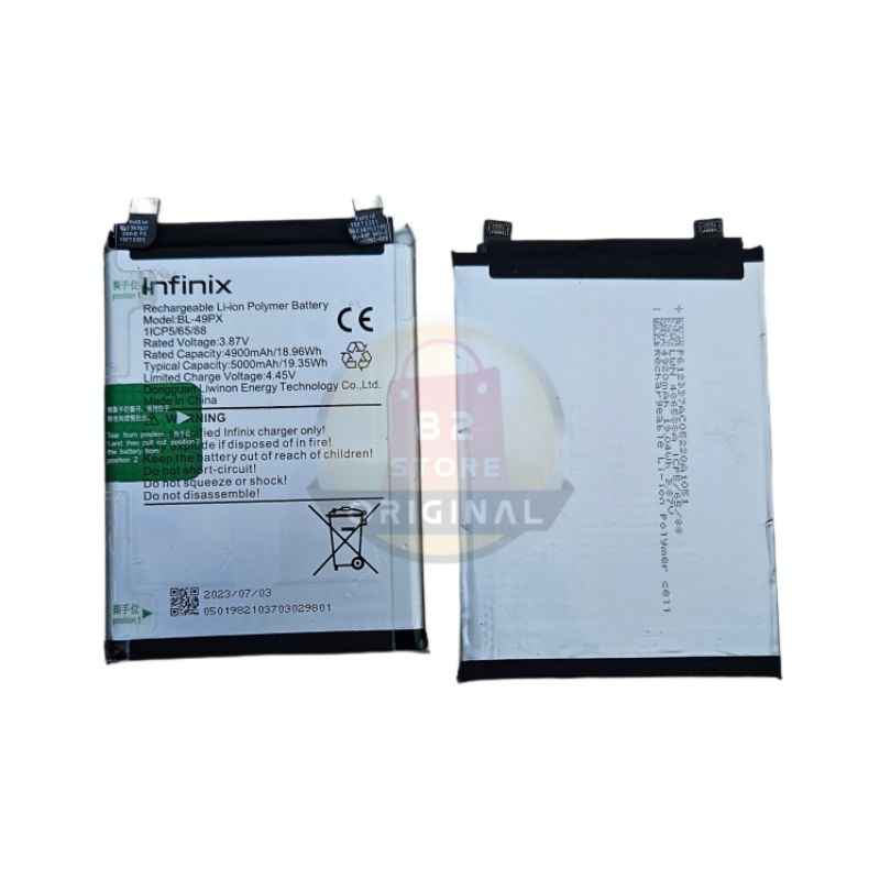 Jual Baterai Battery Infinix GT 10 Pro X6739 / Note 30 Pro X678B BL ...
