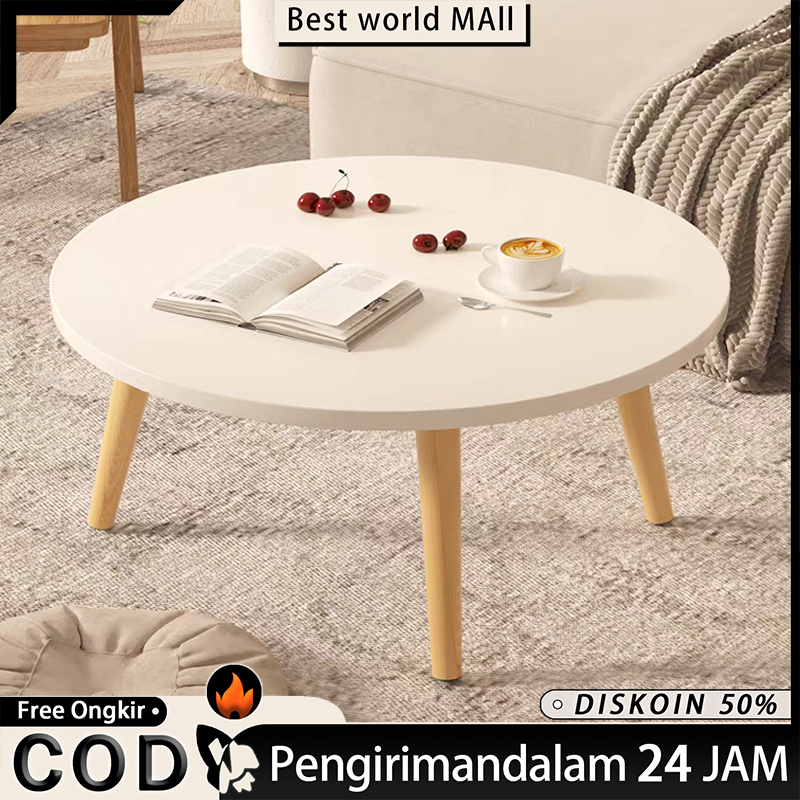 Jual BEST Meja Kecil Minimalis Meja Kopi Jepang Lantai Duduk Bentuk ...