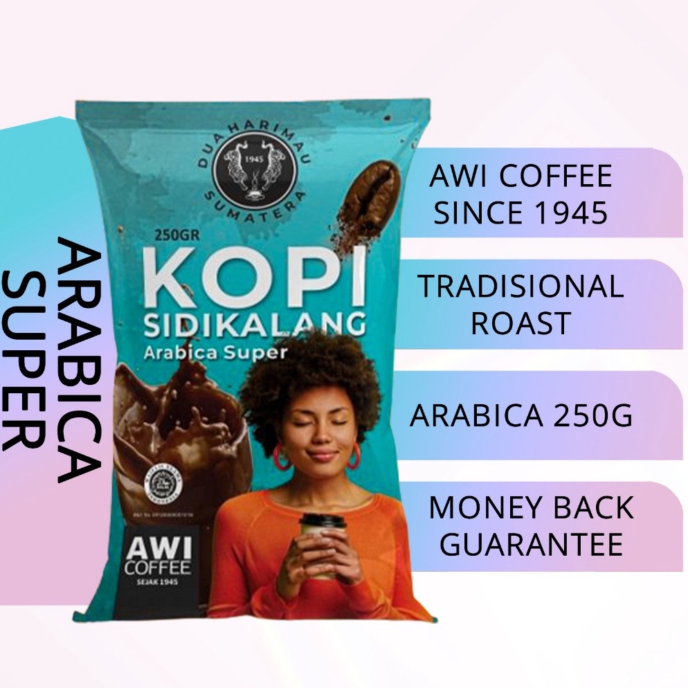 Jual WGR845 Penjualan TerbaikCOD Awi Kopi Sidikalang Arabica Super 25Gr ...
