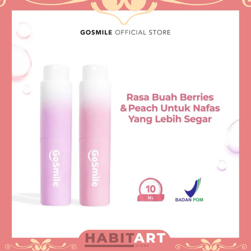 Jual Go Smile Bad Breath Go Away Mouthspray 10 ml | Shopee Indonesia