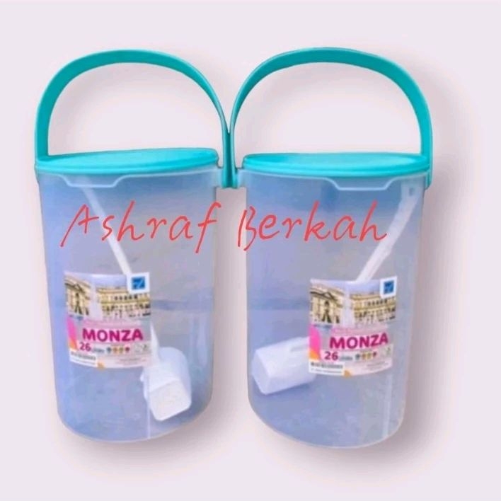 Jual Ice bucket 26 liter Monza + gayung putih / Aquarium Es Kelapa ...