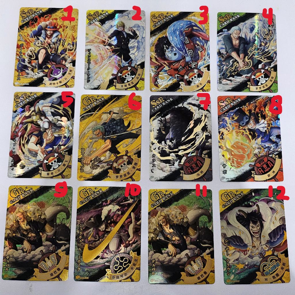 Jual [OFFICIAL LICENSED] Kartu Koleksi One Piece Original SSR GR ...