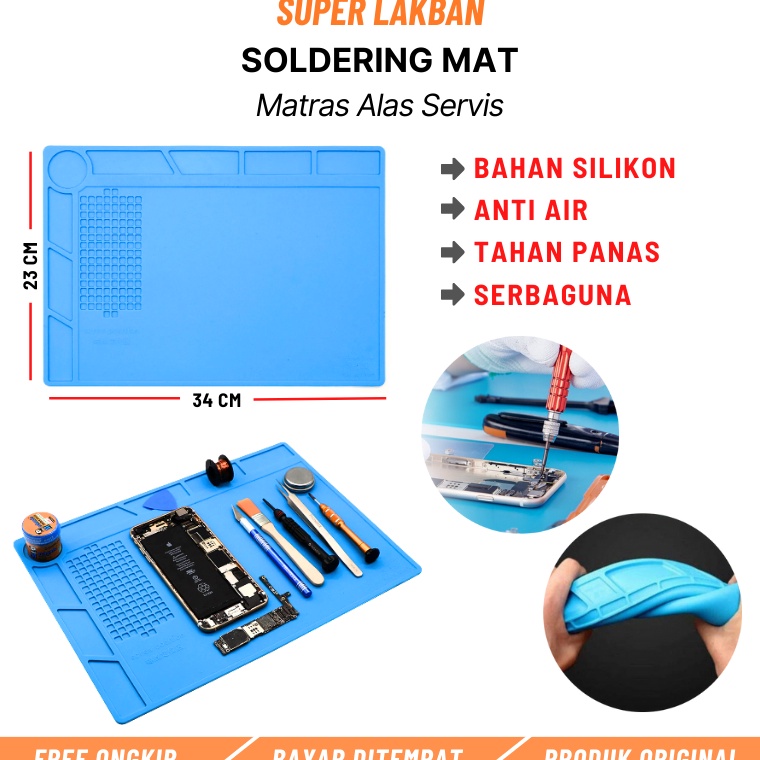 Jual MURAH BANGET Karpet Matras Alas Service HP Anti Panas Tatakan ...