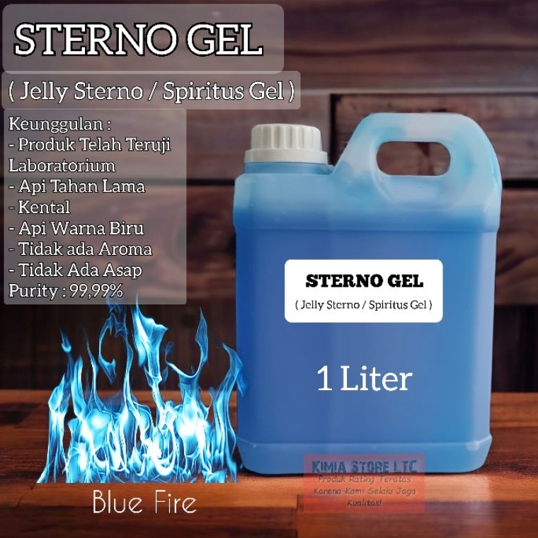 Jual FCF928 77 Sterno Gel 1 Liter Isi Ulang Sterno Gel Jelly Sterno ...