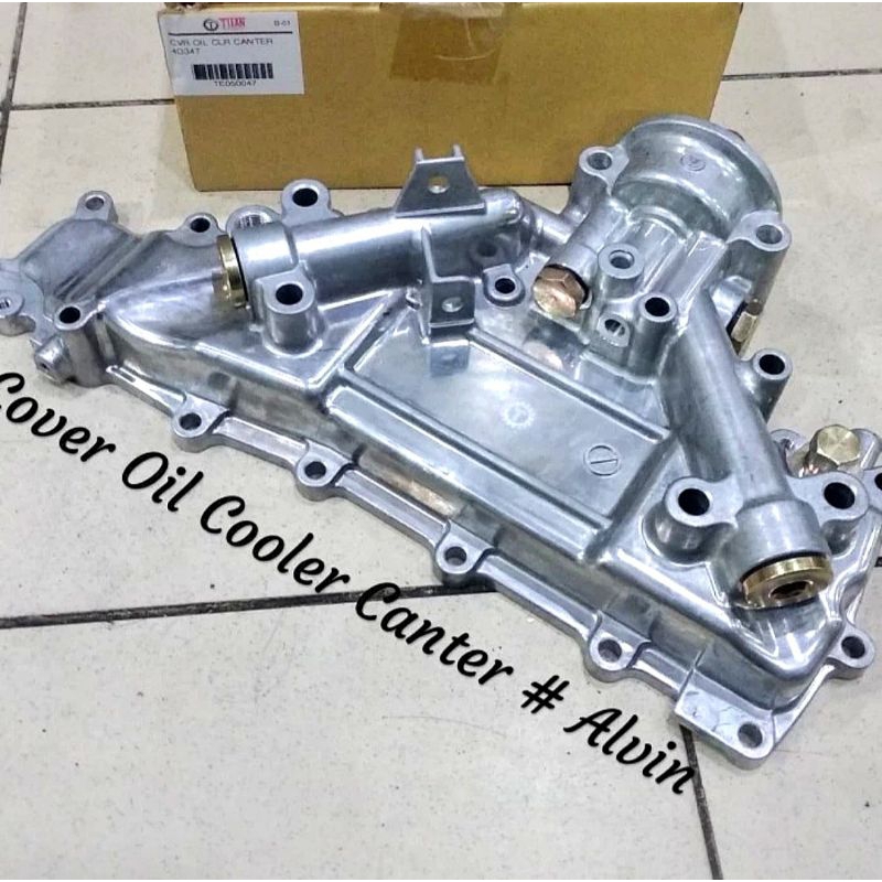 Jual COVER OIL COOLER TUTUP PENDINGIN OLI CANTER PS125 PS135 PS110 ...