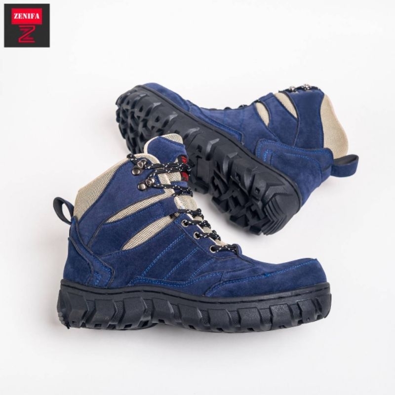Jual Sepatu Touring Motor Pria Safety Boits Ujung Besi Termurah ...