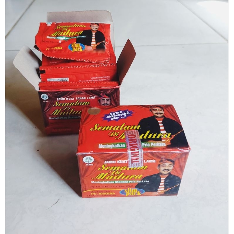 Jual PER 1 SACHET ISI 2 KAPSUL JAMU SEMALAM DI MADURA | Shopee Indonesia