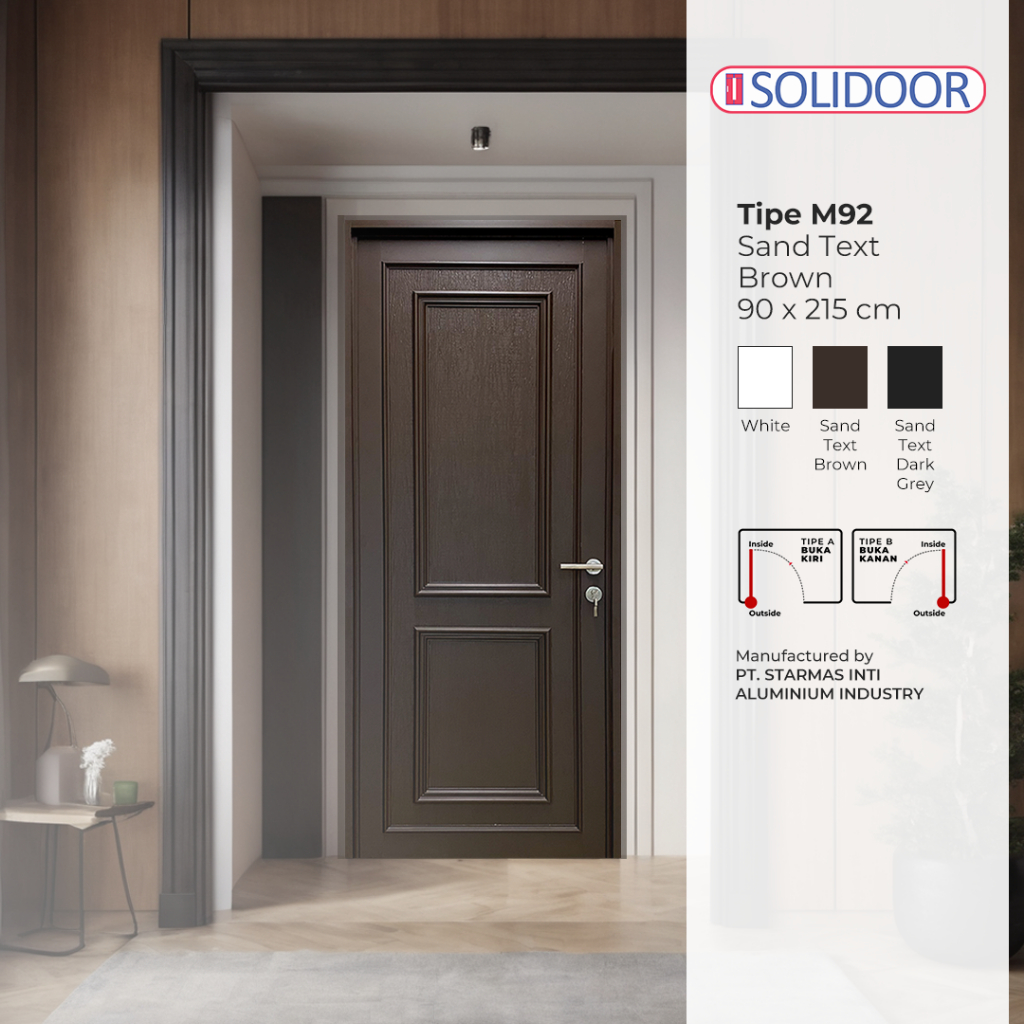 Jual Pintu Aluminium Solidoor M-92 | Shopee Indonesia