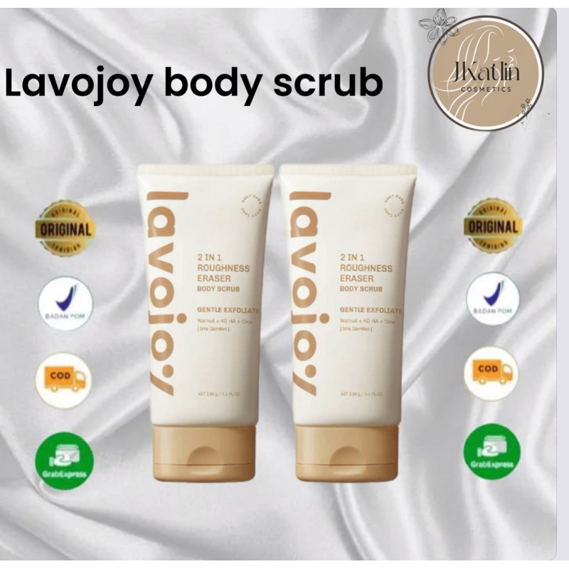 Jual LAVOJOY 2 IN 1 ROUGHNESS ERASER BODY SCRUB 130g | gentle exfoliate | Shopee Indonesia