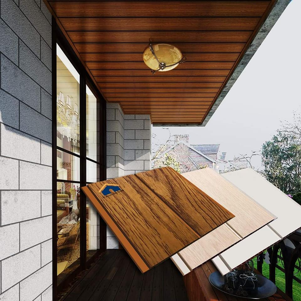 Jual Plafon PVC/Golden Plafon PVC 400cmx20cm Tebal 7mm | Shopee Indonesia