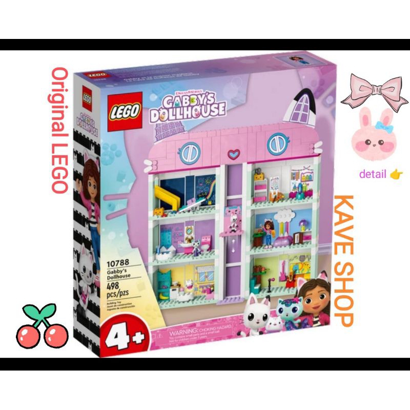 Jual LEGO 10788 : Gabby's dollhouse - Original LEGO - NEW | Shopee ...