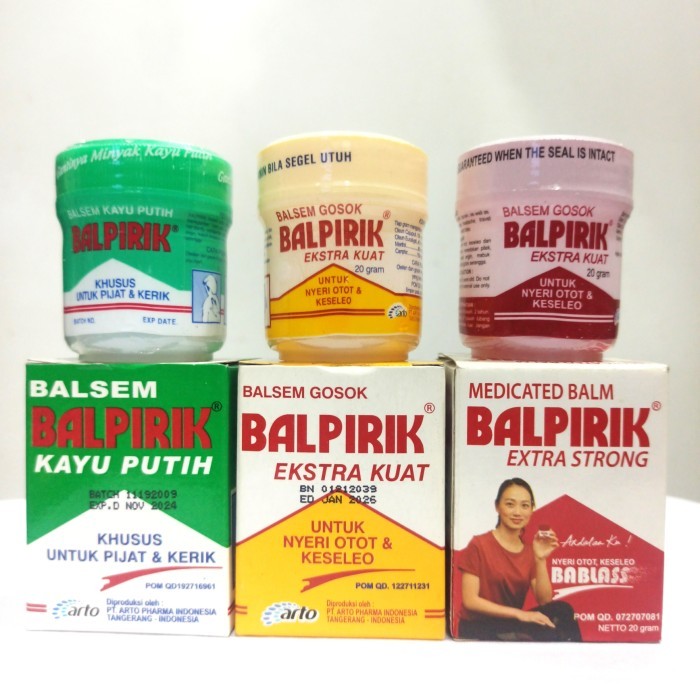 Jual Balsem Gosok Balpirik 20 gram | Shopee Indonesia