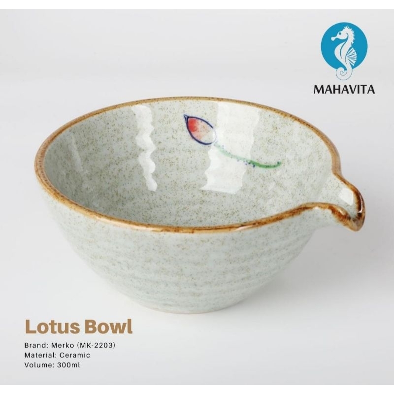 Jual Mangkok Matcha Bowl Chawan MERKO MK-2203 HIJAU Bunga LOTUS Dengan ...