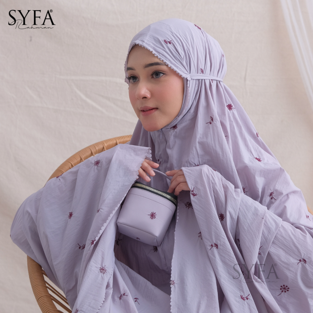 Jual Syfa Rahman - Mukena Mini Parasut Premium Korea Travel Dewasa ...
