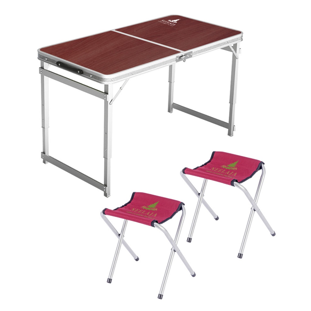 Jual Meja Lipat Koper Meja Portable Travel Serbaguna HPL Meja Kaki Kotak Meja Jualan Bazar ...