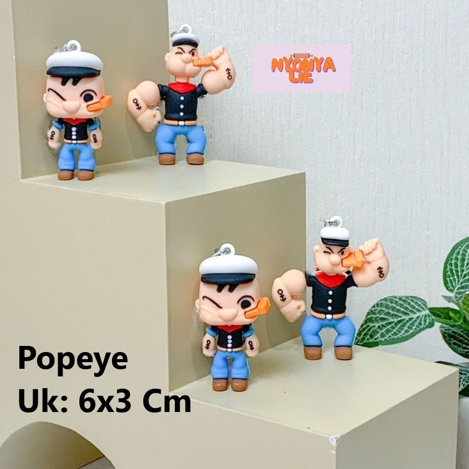 Jual CRM10 Cake Topper Popeye the sailorman 3D Dekor Hiasan Kue Ulang ...