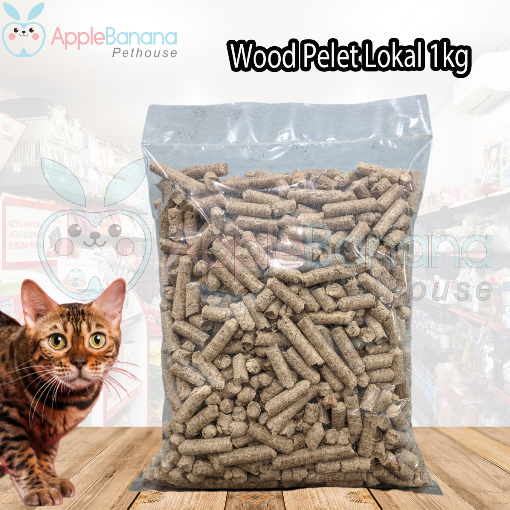 Jual wood pelet 1 kg wood Pellet 1kg serbuk kayu bentuk pelet - Alas ...