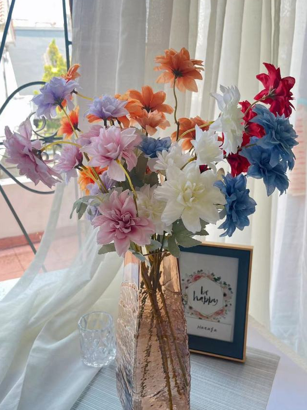 Jual Bunga Artificial Dahlia Hiasan Rumah, Cafe dan Resto / Dekor ...